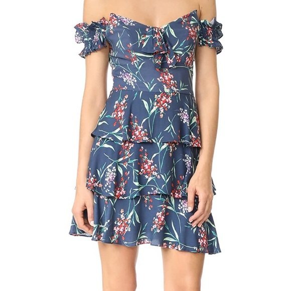 Wayf | Dresses | Wayf Tiered Off Shoulder Dress | Poshmark